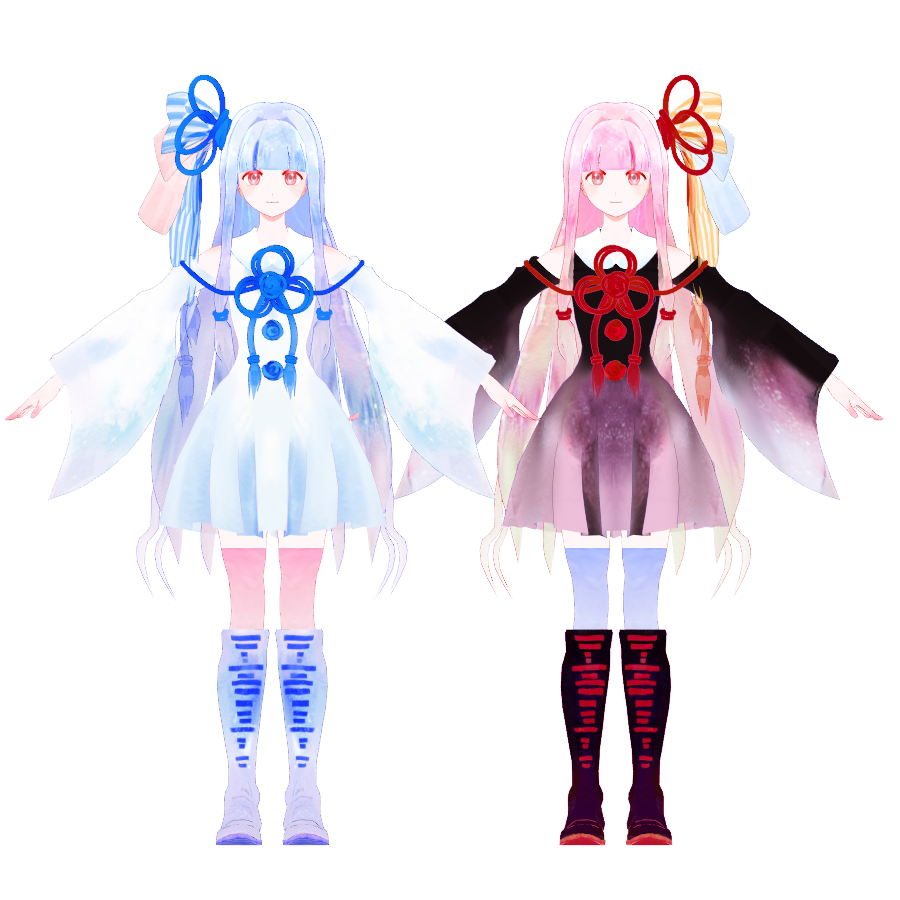mmd Kio Kotonoha Akane and Aoi download by Vanilla-Cocoflake on DeviantArt