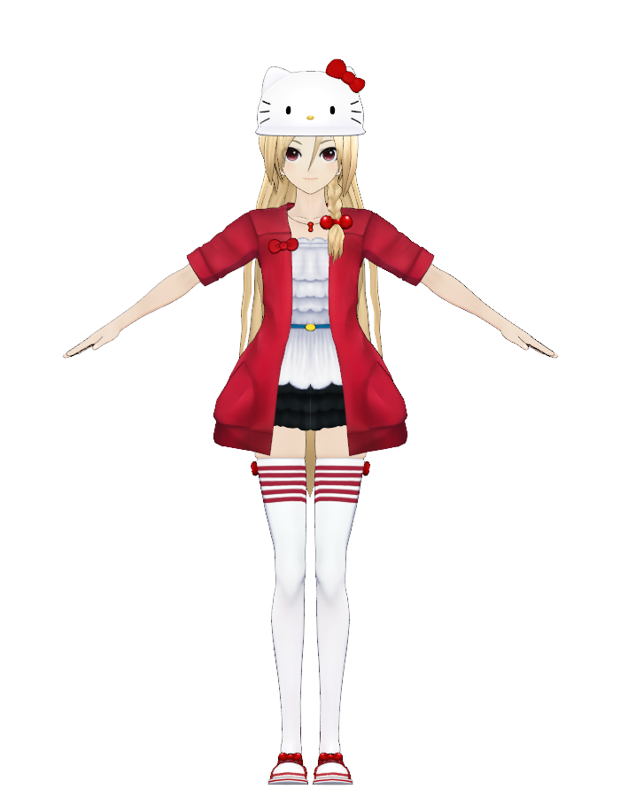 mmd ISAO Rio Kiyoha Red Jacket download by Vanilla-Cocoflake on DeviantArt