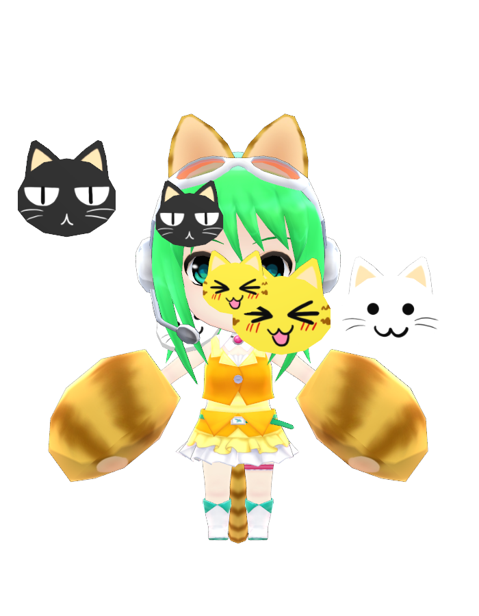 Saboten Nendo Cat Gumi by Vanilla-Cocoflake on DeviantArt