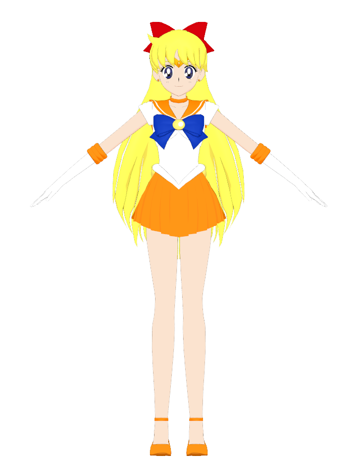 Sailor Venus (hutariwap) by Vanilla-Cocoflake on DeviantArt
