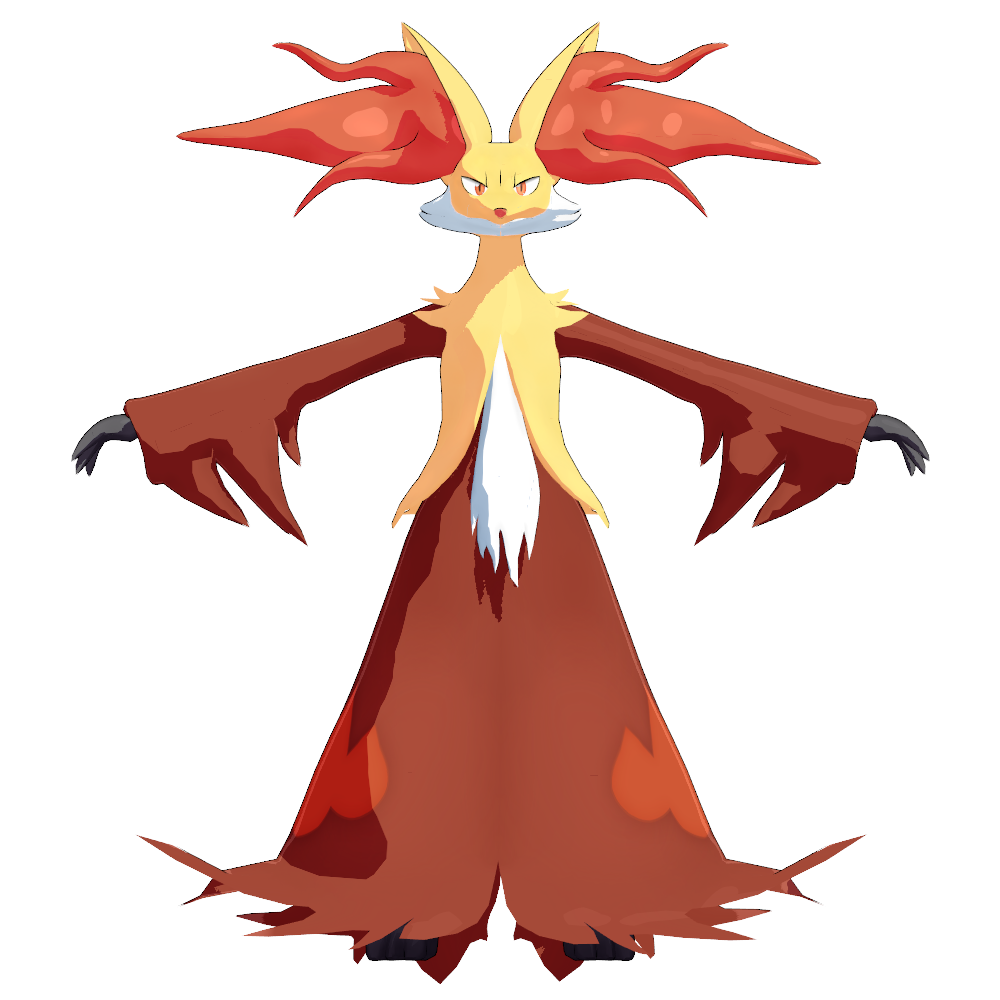 Delphox by Vanilla-Cocoflake on DeviantArt
