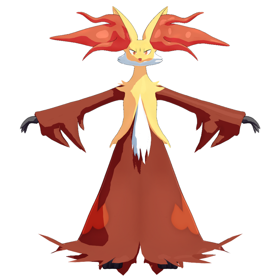 Delphox by Vanilla-Cocoflake on DeviantArt