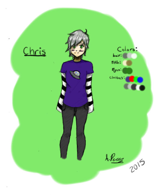 Chris? (comission) by aperez509 on DeviantArt