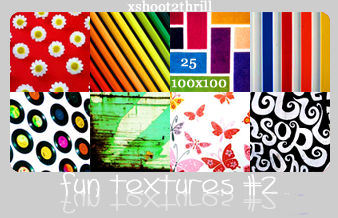 Fun Textures Set 2 by xshoot2thrill on DeviantArt