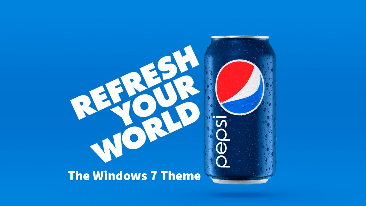 Pepsi Windows 7 Theme by nc3studios08 on DeviantArt