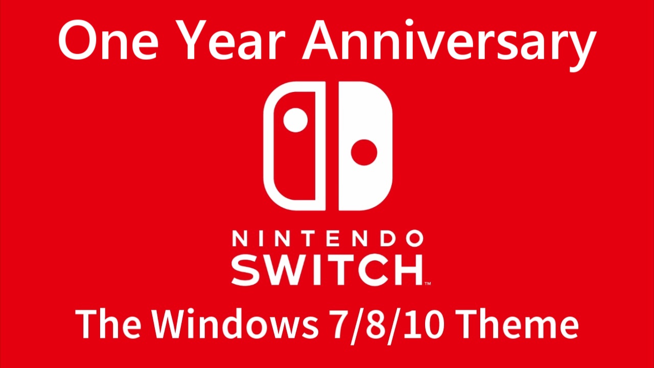 Nintendo Switch Windows 7/8/10 Theme by nc3studios08 on DeviantArt