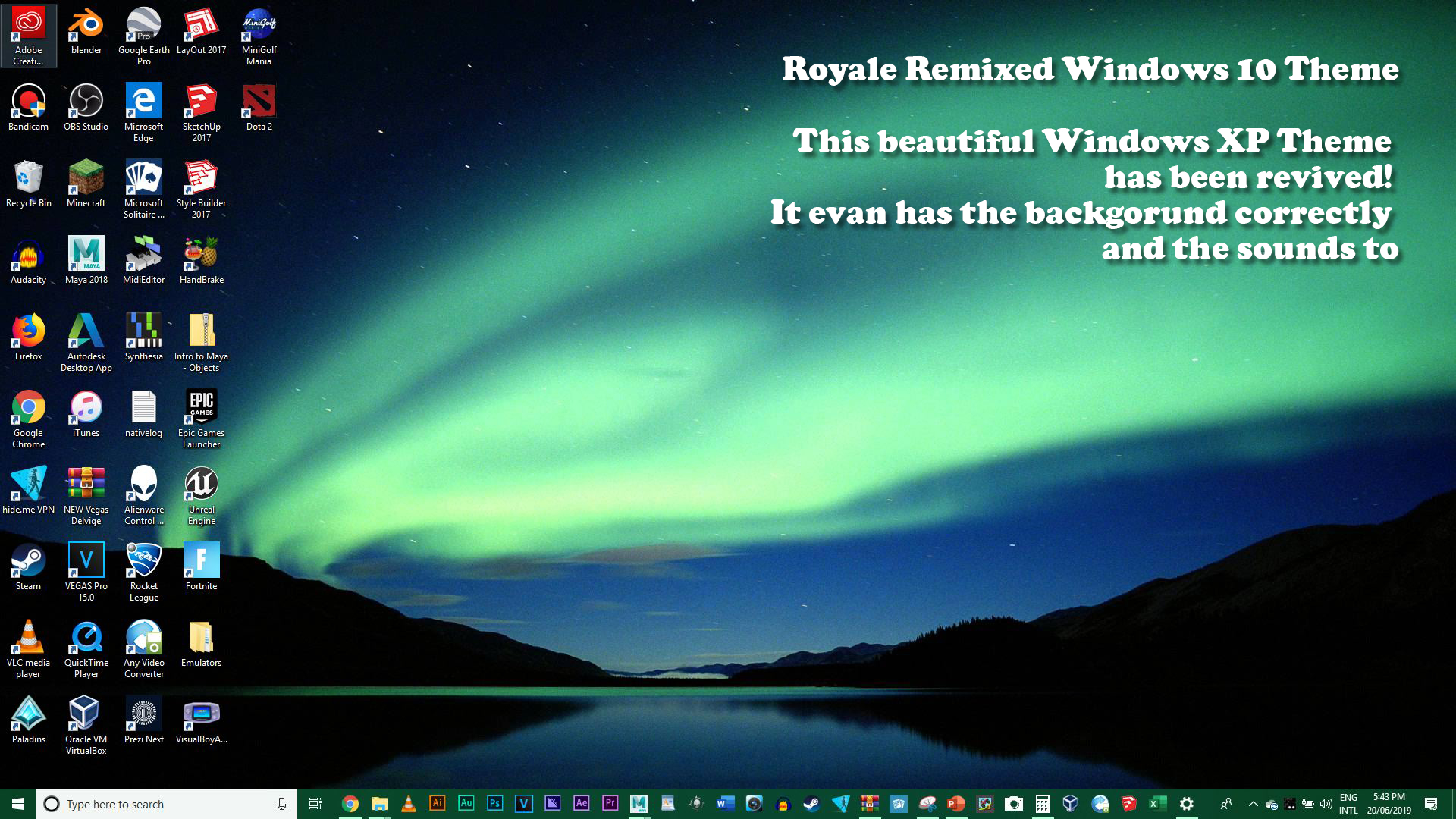 Royale Remixed Windows 10 Theme by nc3studios08 on DeviantArt