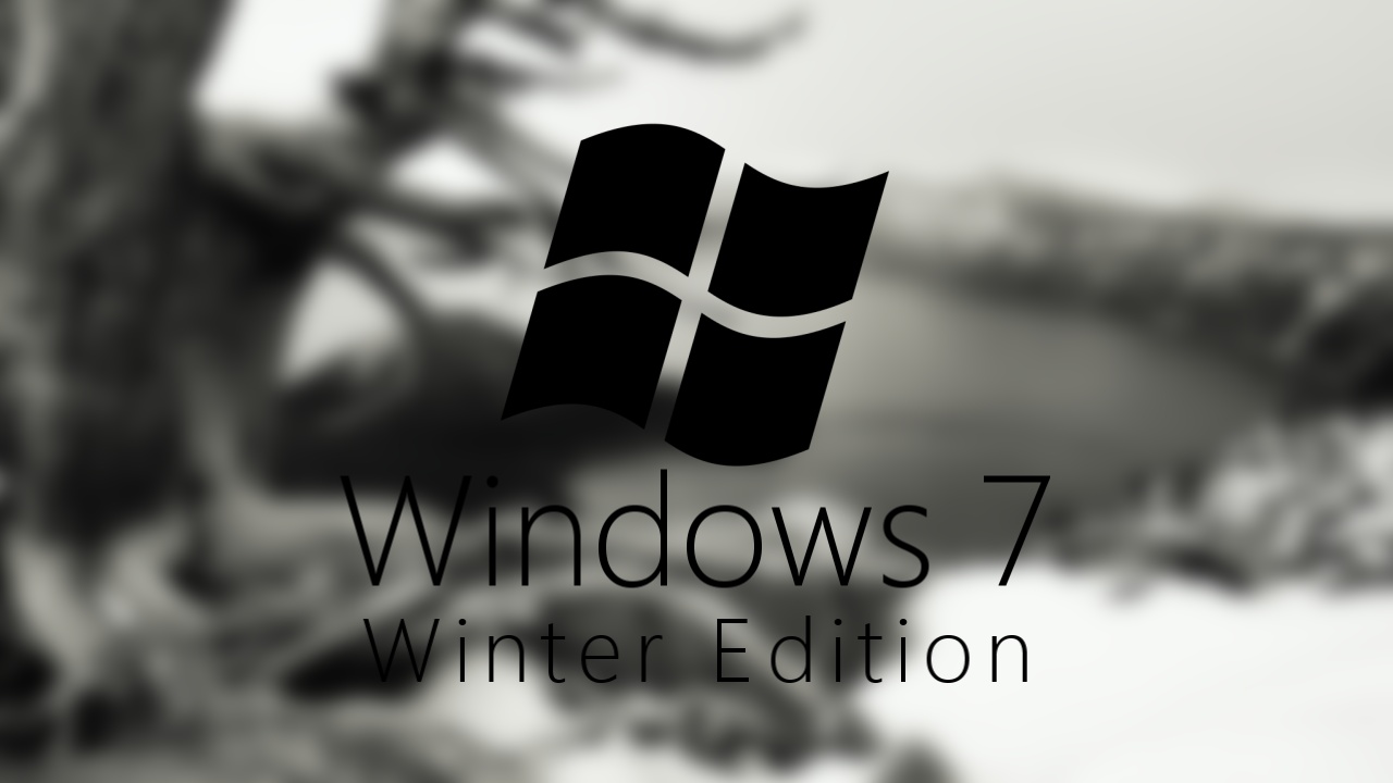 Windows 7 Winter Edition by nc3studios08 on DeviantArt