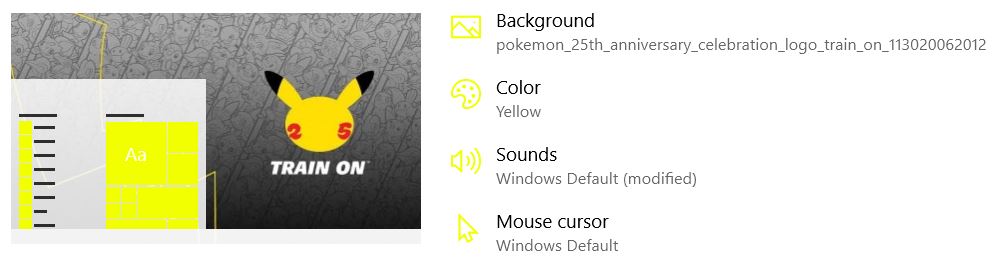 Pokemon 25th Anniversary Windows 10 Themepack by nc3studios08 on DeviantArt