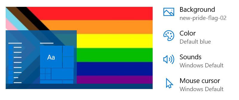Pride Windows 10 Theme by nc3studios08 on DeviantArt