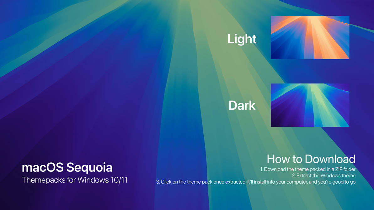 macOS Sequoia Windows 10 Themepack by nc3studios08 on DeviantArt