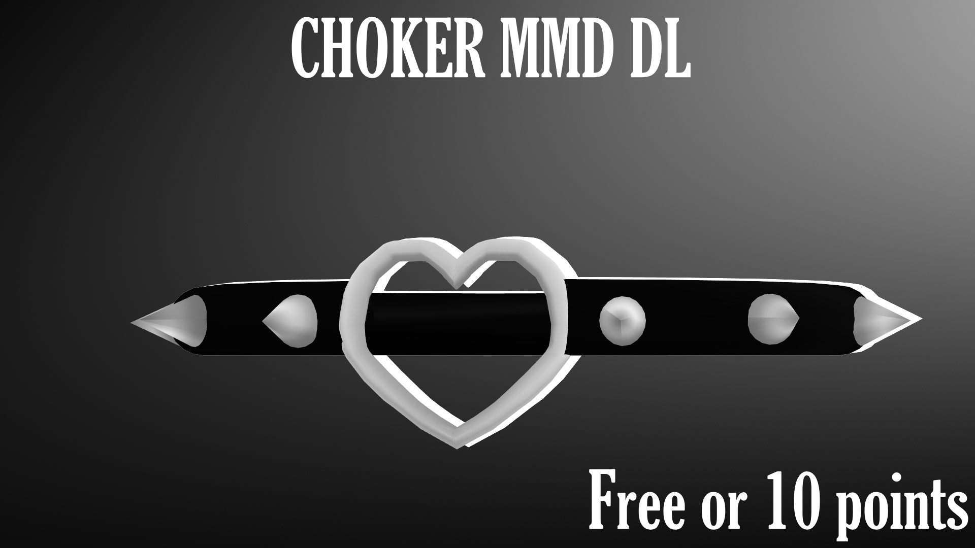 (MMD) Heart Choker DL by Teikuma on DeviantArt