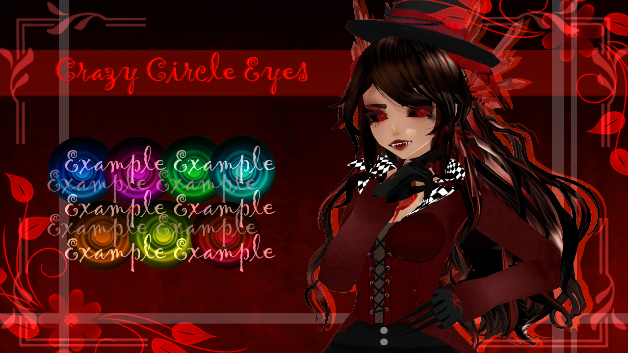 ||MMD|| Crazy Circle Eyes Texture ||P2U|| by Teikuma on DeviantArt