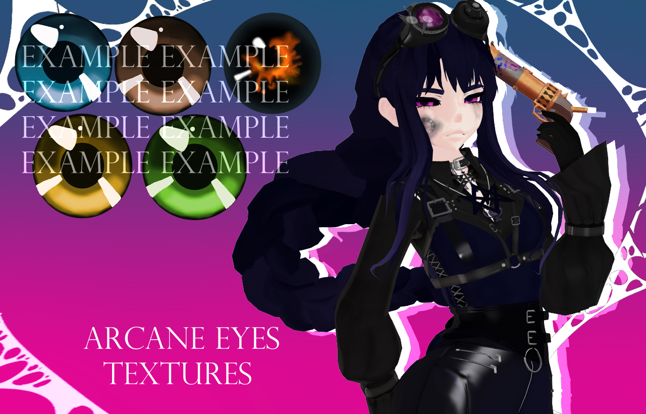 ||MMD|| Arcane Eye Texture ||P2U|| by Teikuma on DeviantArt