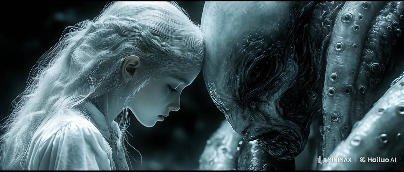 Alien and Woman or Beauty and the Beast (video) by sashander on DeviantArt