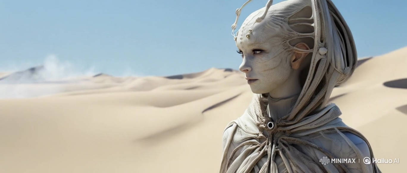 Alien 'Harcizis' Surian Girl in the Desert (video) by sashander on ...