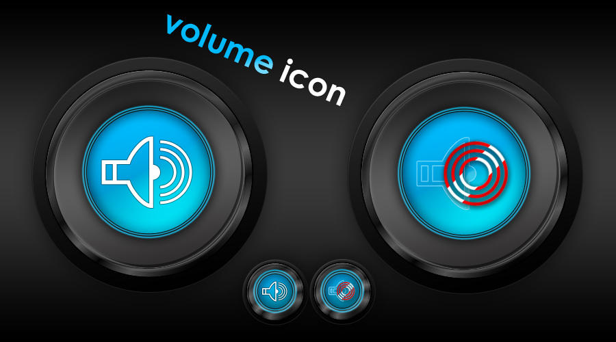 Sleek Volume Icon by crucifi3r on DeviantArt
