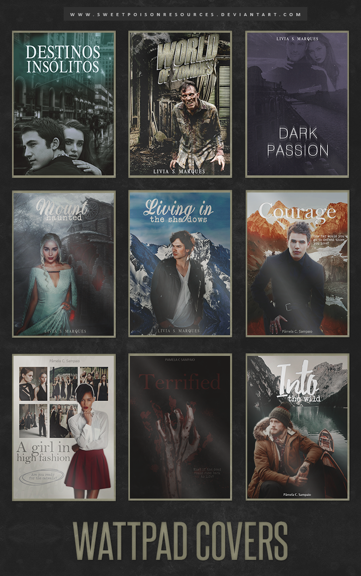 Wattpad Covers - PSD by sweetpoisonresources on DeviantArt