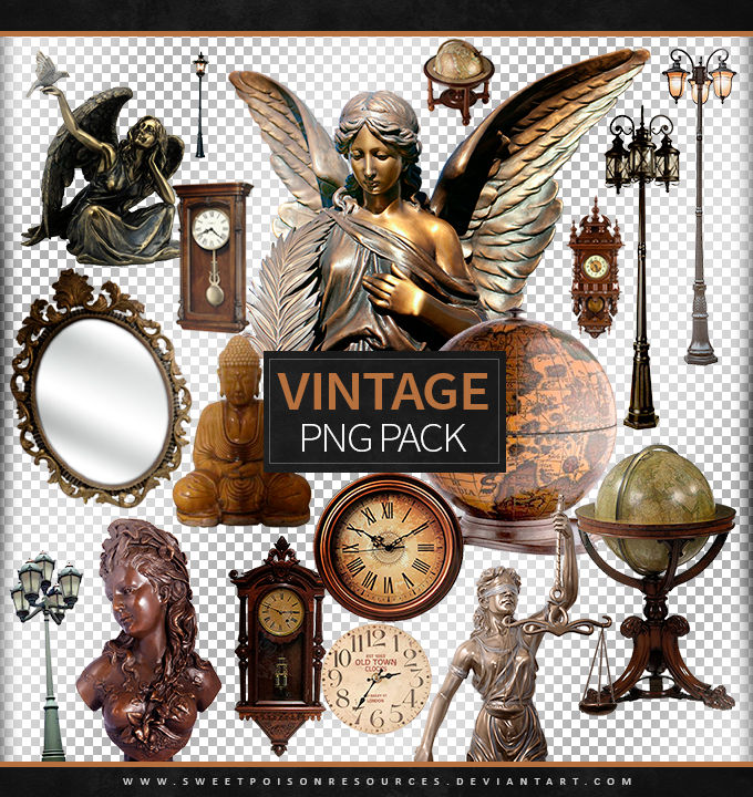 Vintage | Png Pack by sweetpoisonresources on DeviantArt