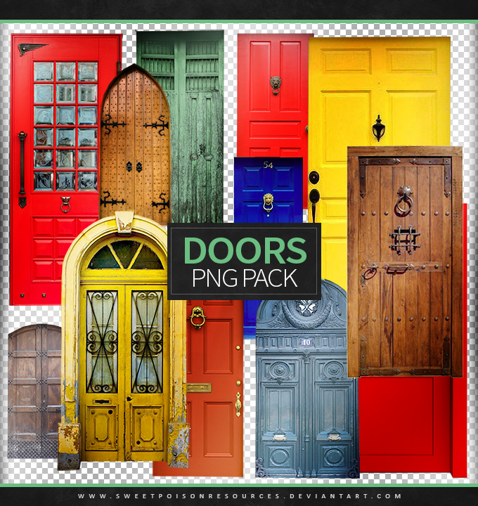 Doors | Png Pack by sweetpoisonresources on DeviantArt