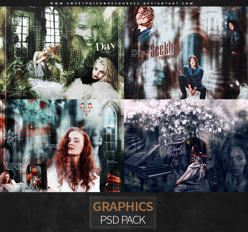 Graphics - PSD Pack by sweetpoisonresources on DeviantArt