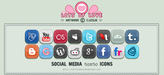Pixel - Social Media Icons by firstfear on DeviantArt