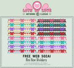 F2U: Pastel Goth Dividers by LilMissSunBear on DeviantArt