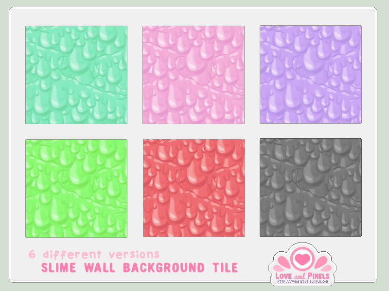 Vector - Slime Wall Tiles by firstfear on DeviantArt