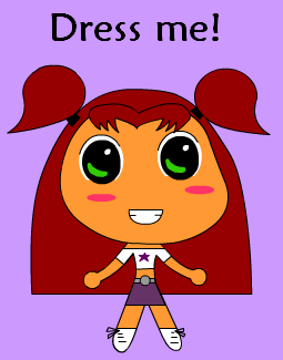 Starfire Dress-up by jenniecg on DeviantArt