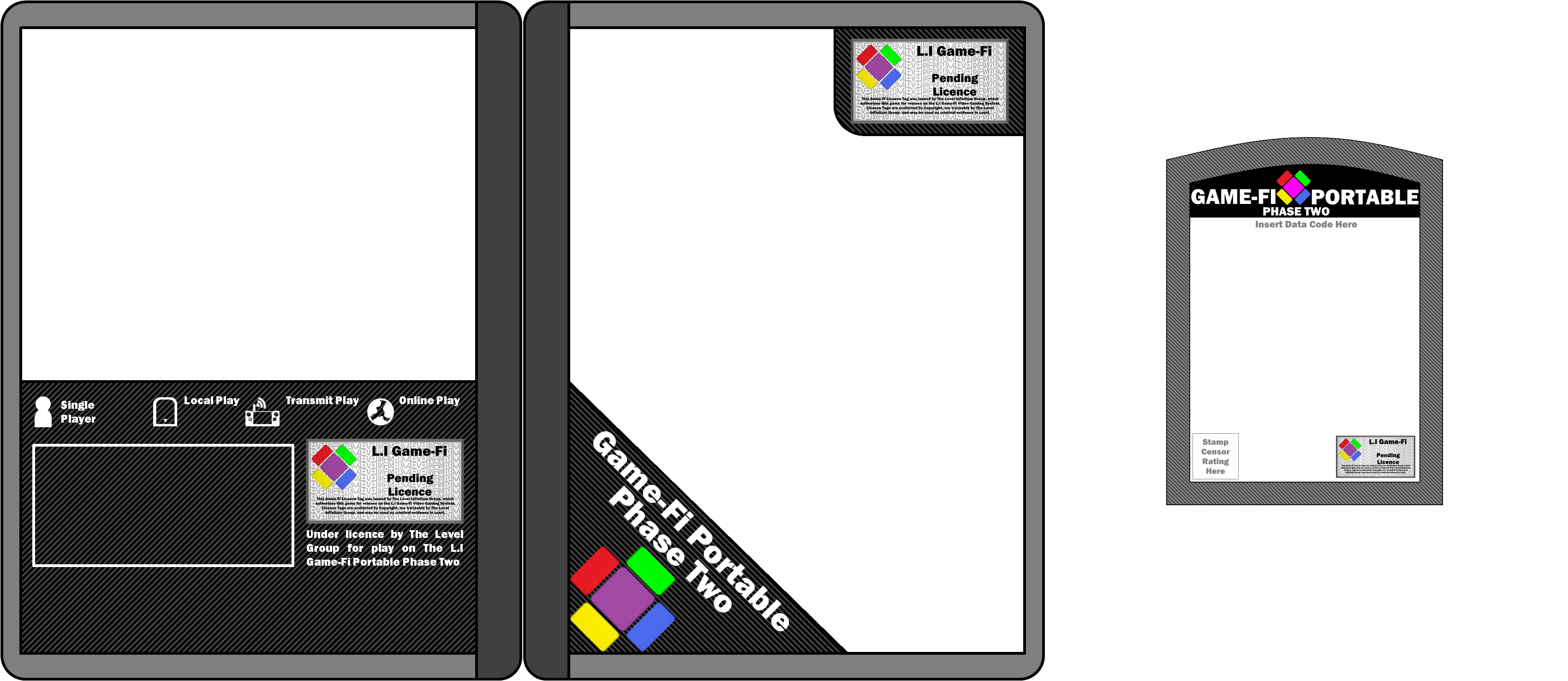 Game-Fi Portable Phase Two Templates by LevelInfinitum on DeviantArt