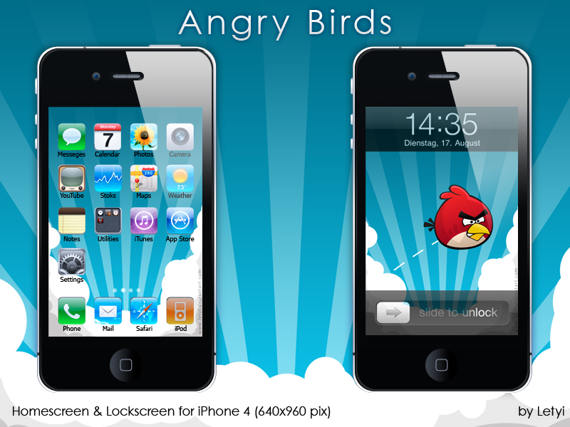 Angry Birds iPhone by Letyi on DeviantArt