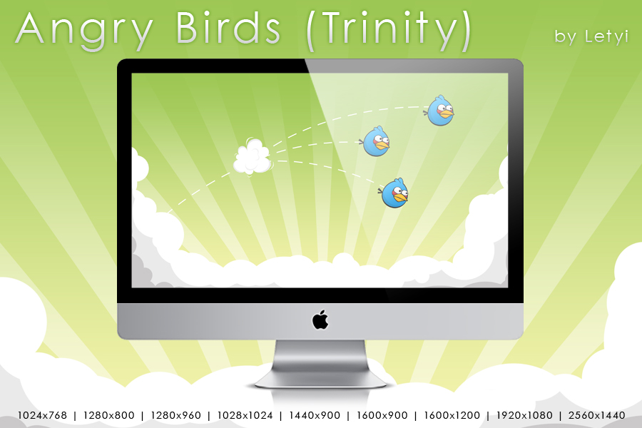 Angry Birds -Trinity- by Letyi on DeviantArt