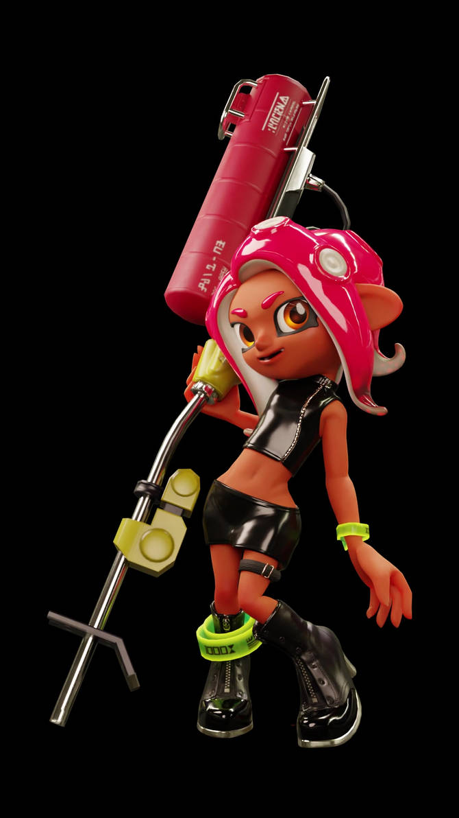 Agent 8 says something only she could understand by Optimus97 on DeviantArt