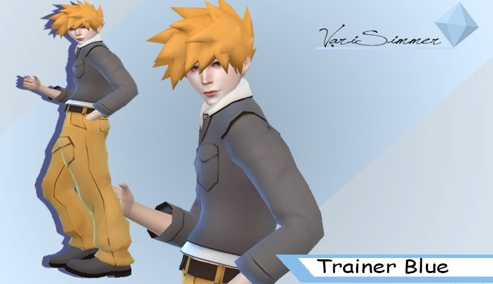 Sims 4 Trainer Blue Cosplay Download by VariSimmer on DeviantArt