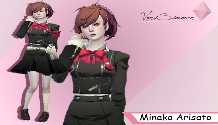 Sims 4 Minako Arisato Cosplay Download by VariSimmer on DeviantArt
