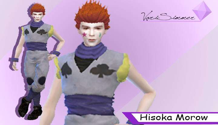 Sims 4 Hisoka Morow Cosplay Download by VariSimmer on DeviantArt