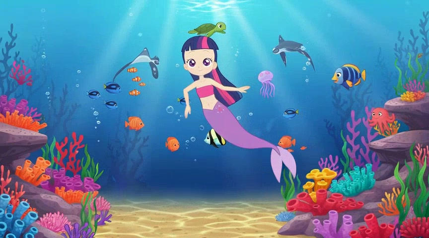 3. Twilight Sparkle: grantgdude Video: mermaidan by mermaidan on DeviantArt