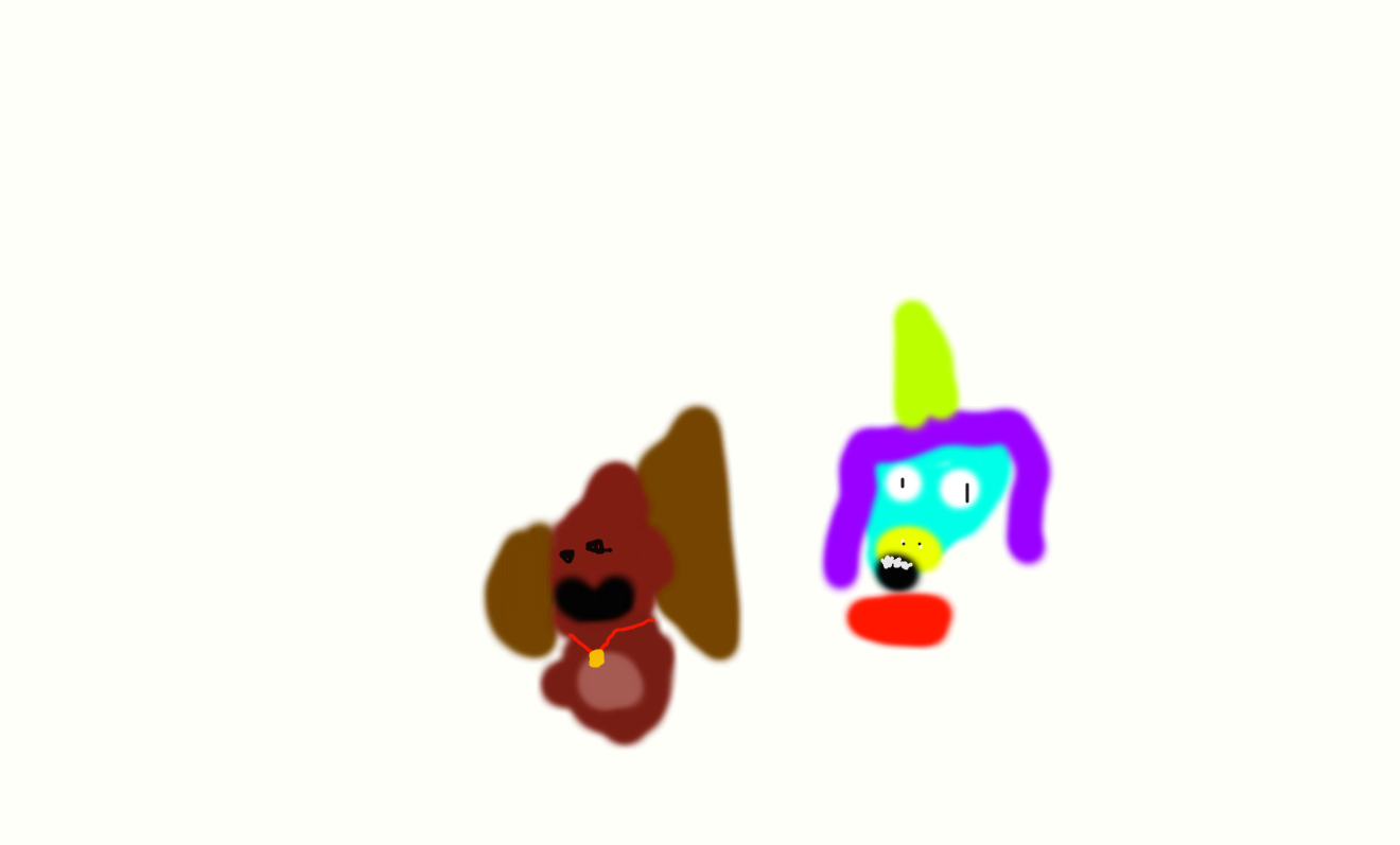 Gary the Unicorn and Dodge T. Dog by cbeebiesfan on DeviantArt