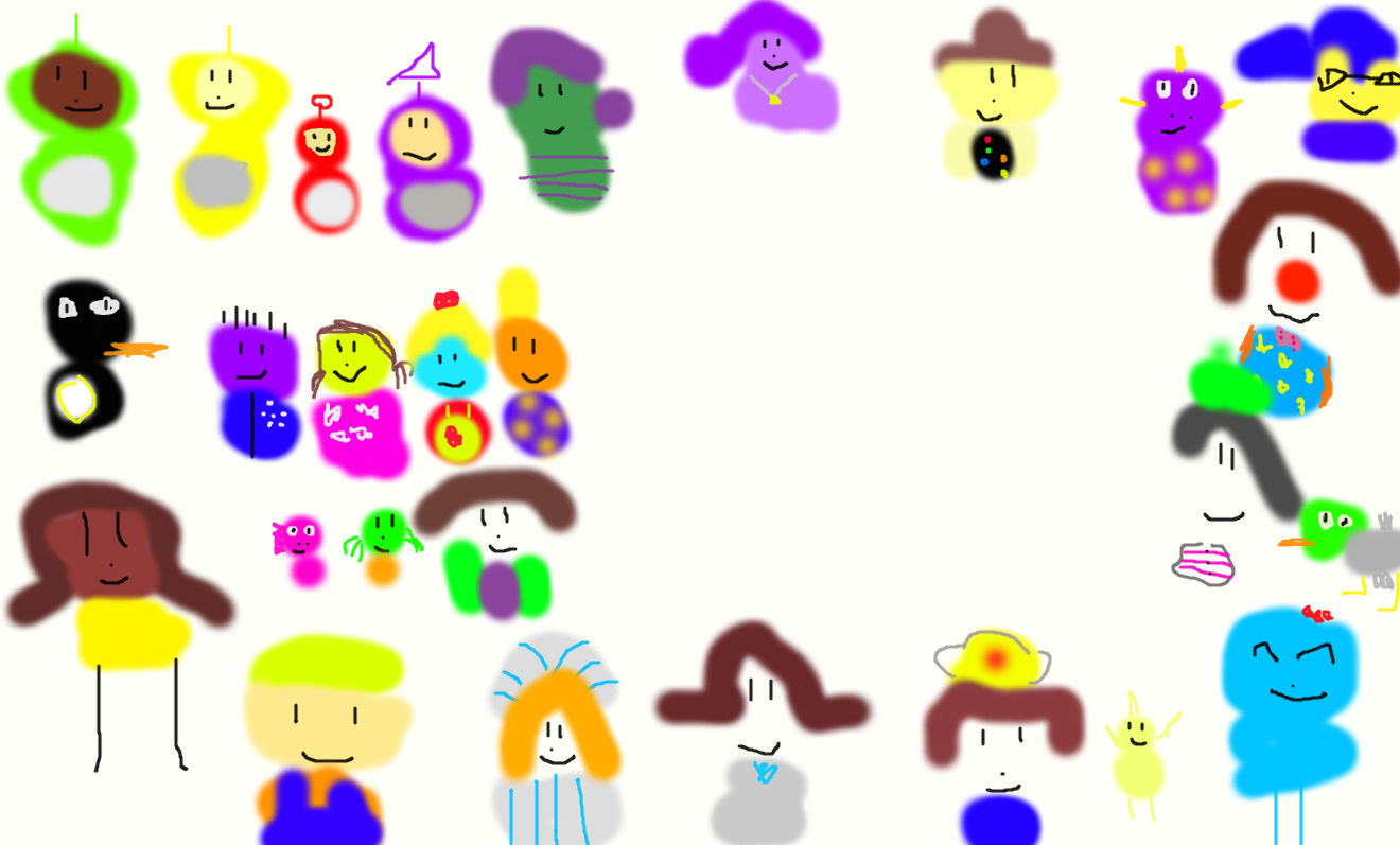 CBeebies characters - 18!!! by cbeebiesfan on DeviantArt