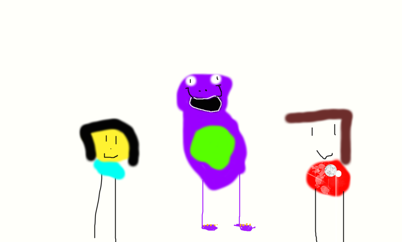 Chris, Pui, and Barney by cbeebiesfan on DeviantArt