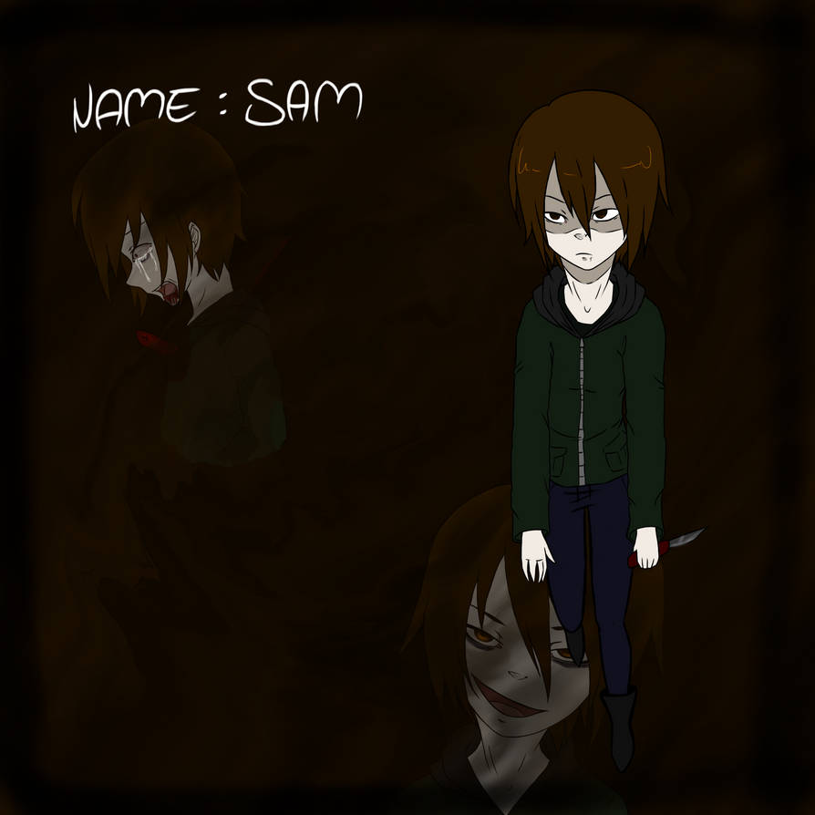 Creepypasta oc: Sam by Senketsu-senshi on DeviantArt