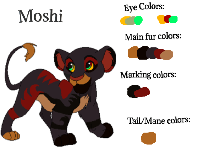 Moshi Reference sheet-Breedable! by TwilightLuv10 on DeviantArt