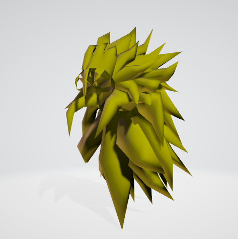 Ssj3 Hair - FBX by lekyit on DeviantArt