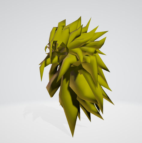 Ssj3 Hair - FBX by lekyit on DeviantArt