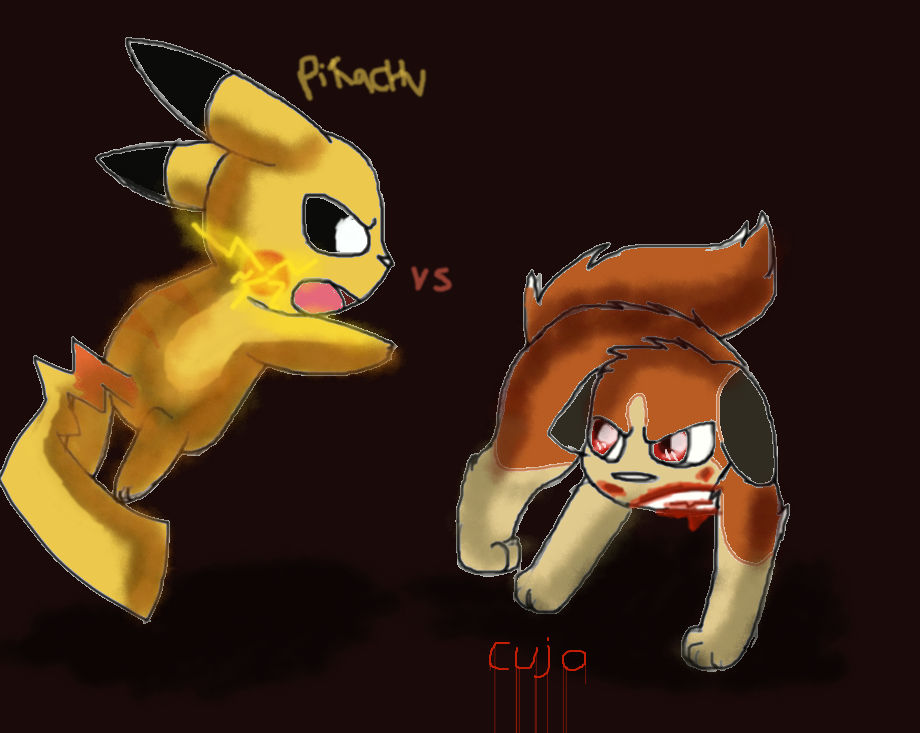 Pikachu Vs Cujo By Lopez765 On Deviantart