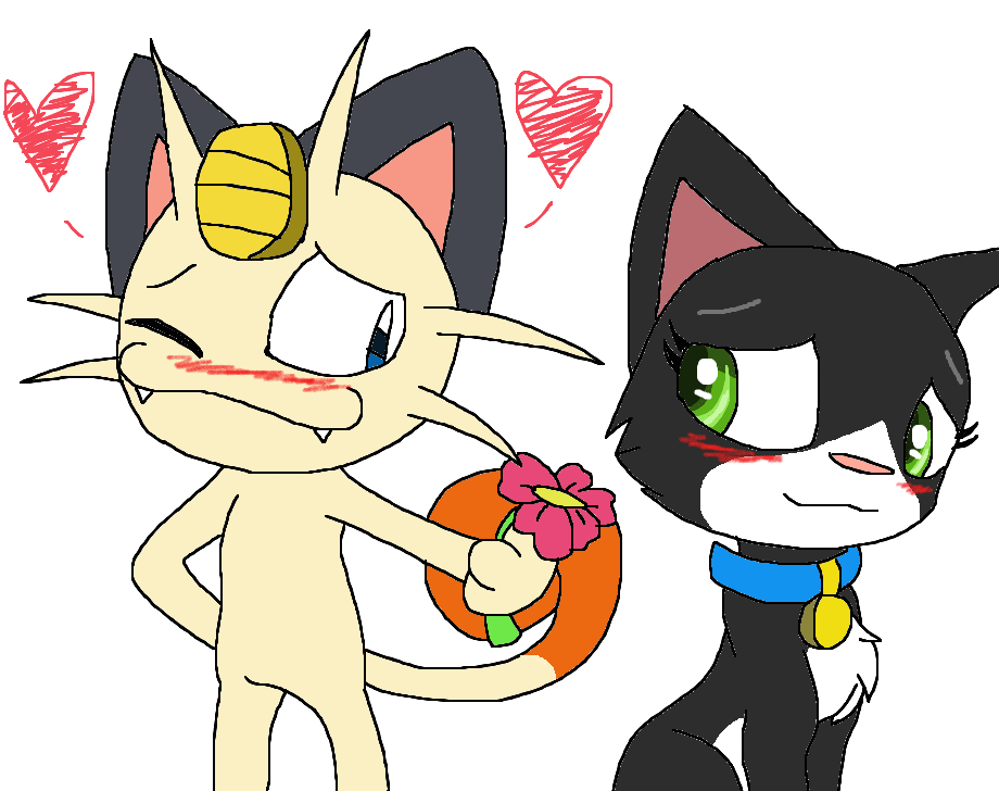 pokedisney-meowth x mittens by lopez765 on DeviantArt