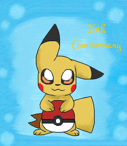 Happy 25th anniversary (Pokemon) by lopez765 on DeviantArt