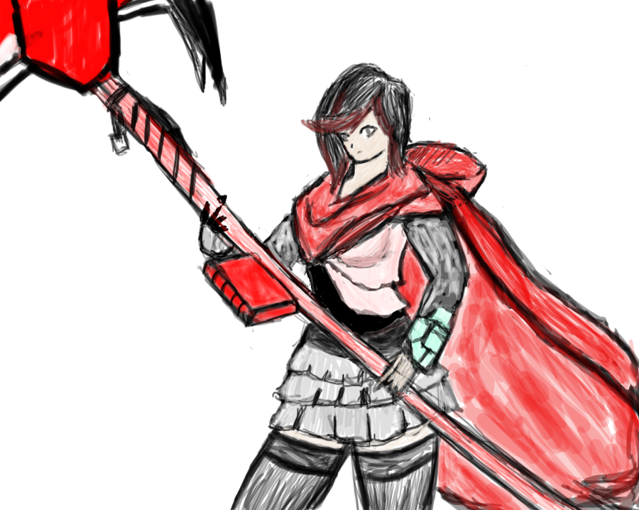 Ruby Rose Rwby by KingAvatar16 on DeviantArt