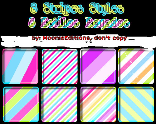 Styles for PhotoShop '' Style Candy '' by MoonieEditions on DeviantArt