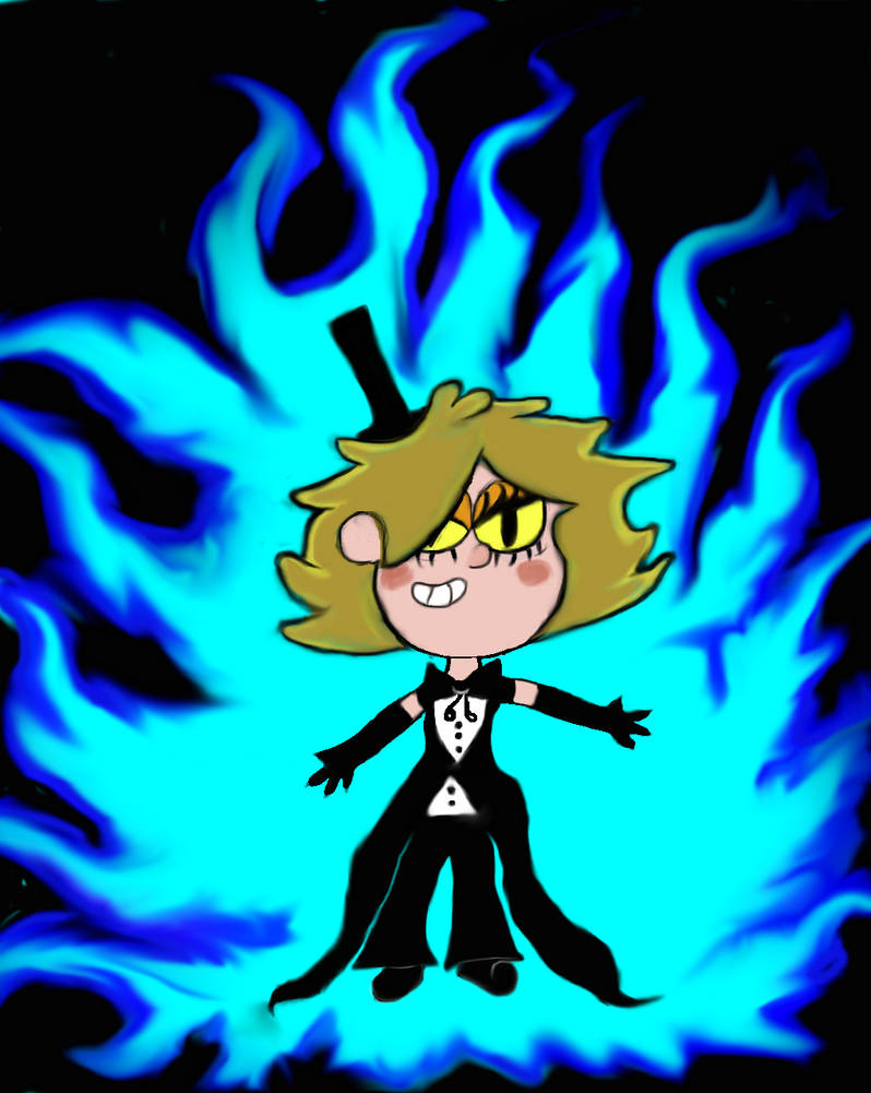 Bill Cipher Done deal (colored) by Mysticparadox on DeviantArt